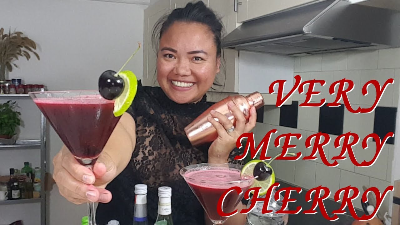 Very Merry Cherry Cocktail | COOK WITH GABBY - YouTube