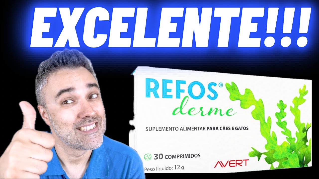 REFOS DERME Excelente para ACABAR COCEIRA E QUEDA DE PELO! - YouTube