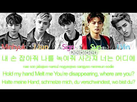 MAP6 (맵식스) - Love Is Gone [Color Coded Lyrics] (HAN|ROM|ENG|DE)