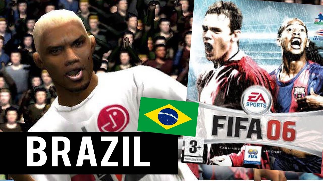 Fifa 06 PS2 Gameplay HD BRAZIL CLUBS - YouTube