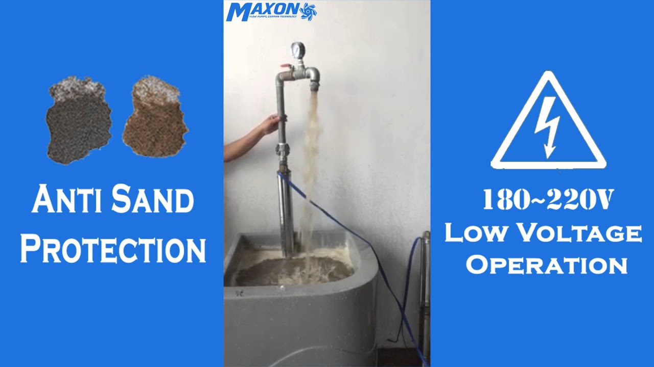Deep well Anti Sand Protection - YouTube