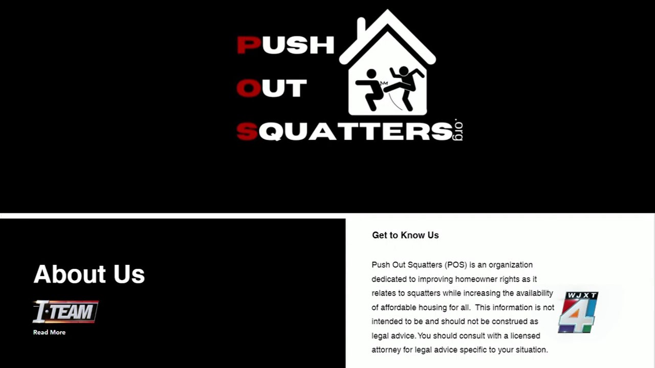 Jacksonville homeowner launches website to help others avoid unwanted squatter situations - YouTube