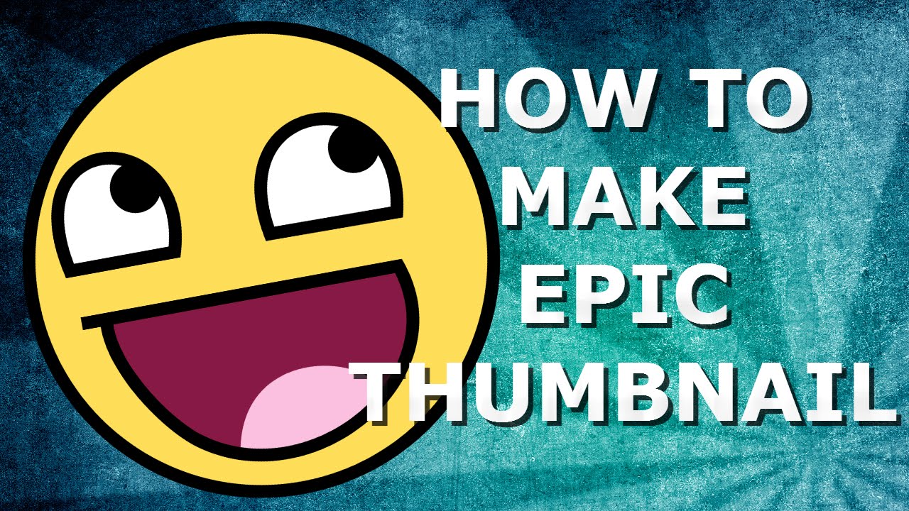 HOW TO MAKE EPIC THUMBNAIL ONLINE !! 4k - YouTube