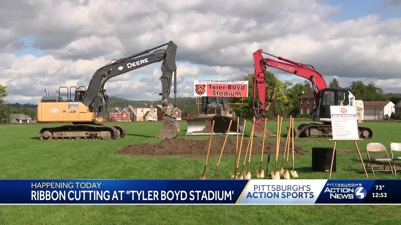 Clairton High School to unveil Tyler Boyd Stadium with new turf ...