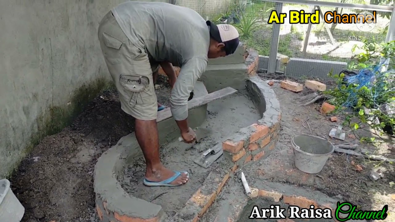 Proses Pembuatan Taman & Kolam di Dalam AviaRy - YouTube