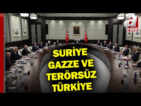 Kabine Bugün Toplanıyor... Terörsüz Türkiye'de Son Durum! | A Haber