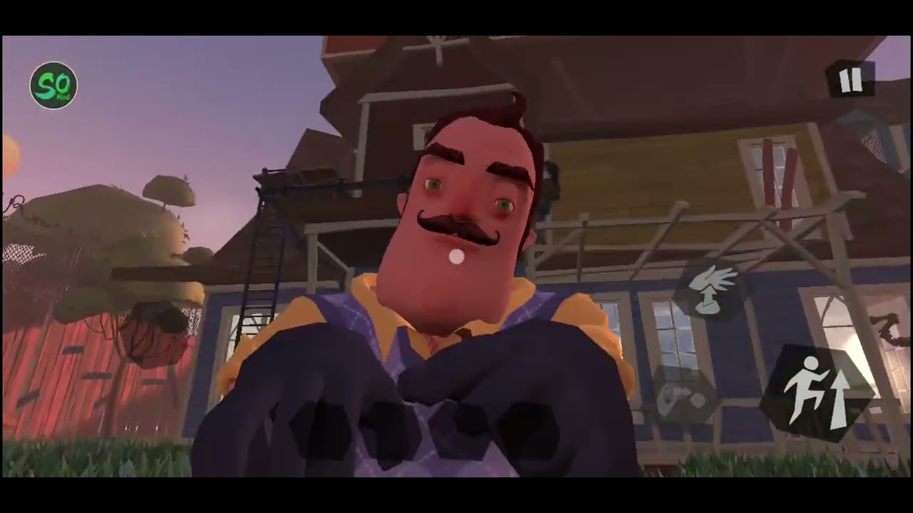 hello neighbor secret room funny moments - YouTube