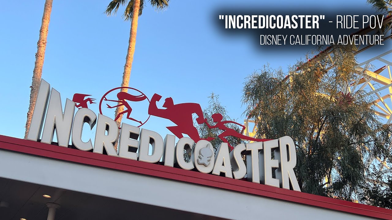 Incredicoaster - Disneyland Resort California - On Ride POV - YouTube