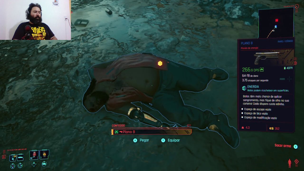 Cyberpunk 2077: Localização da arma do DEX (XBOX ONE S) - YouTube