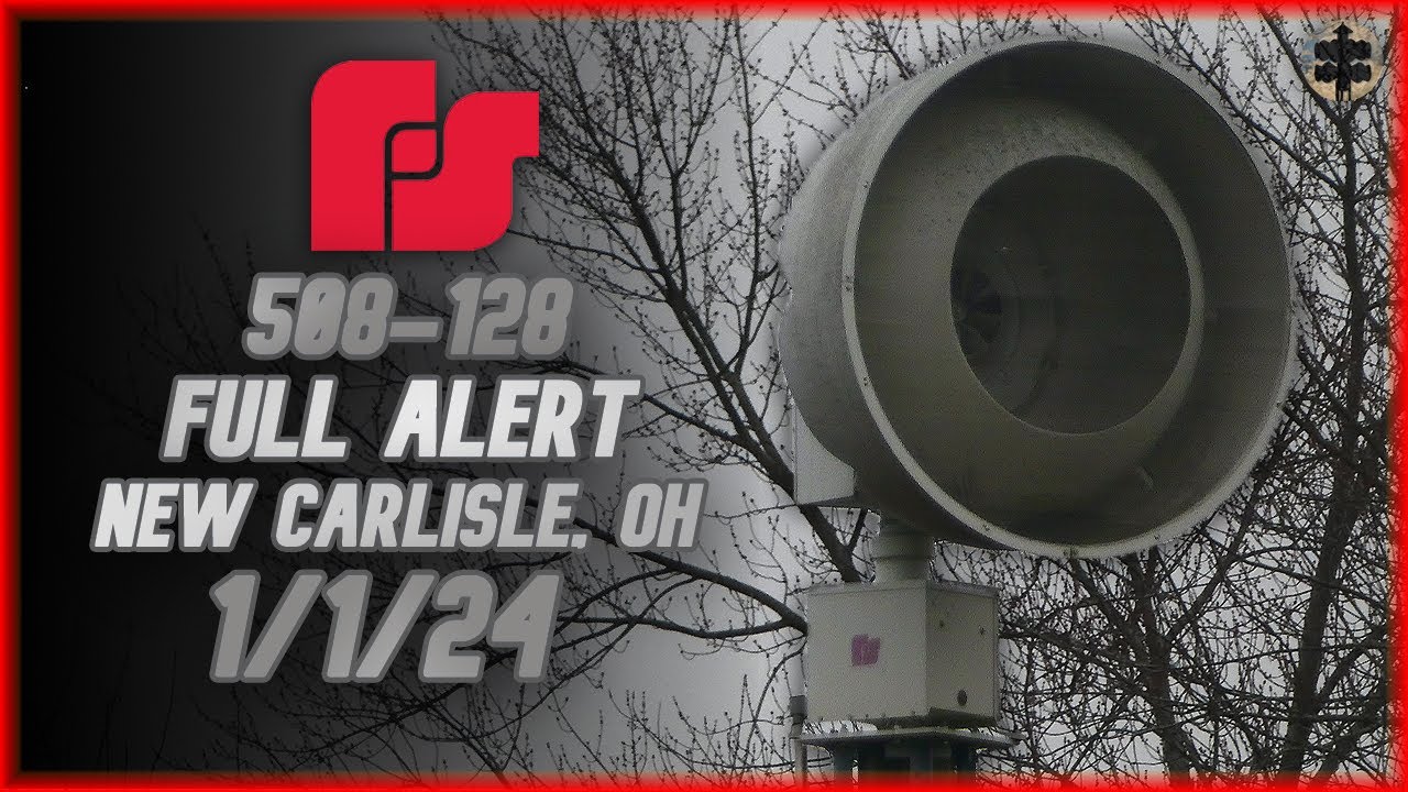 FS 508-128 Siren Test | Full Alert | New Carlisle, OH - YouTube