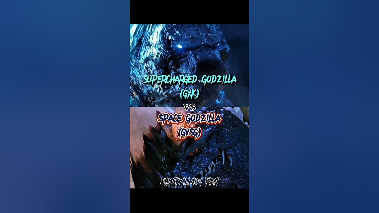 Godzilla (GXK) vs Space Godzilla (GVSG) #shorts @Shockzilla09 - YouTube