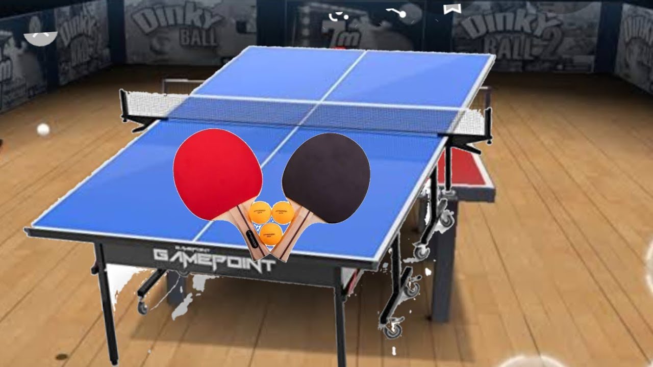 Jogando ping pong mobile - YouTube