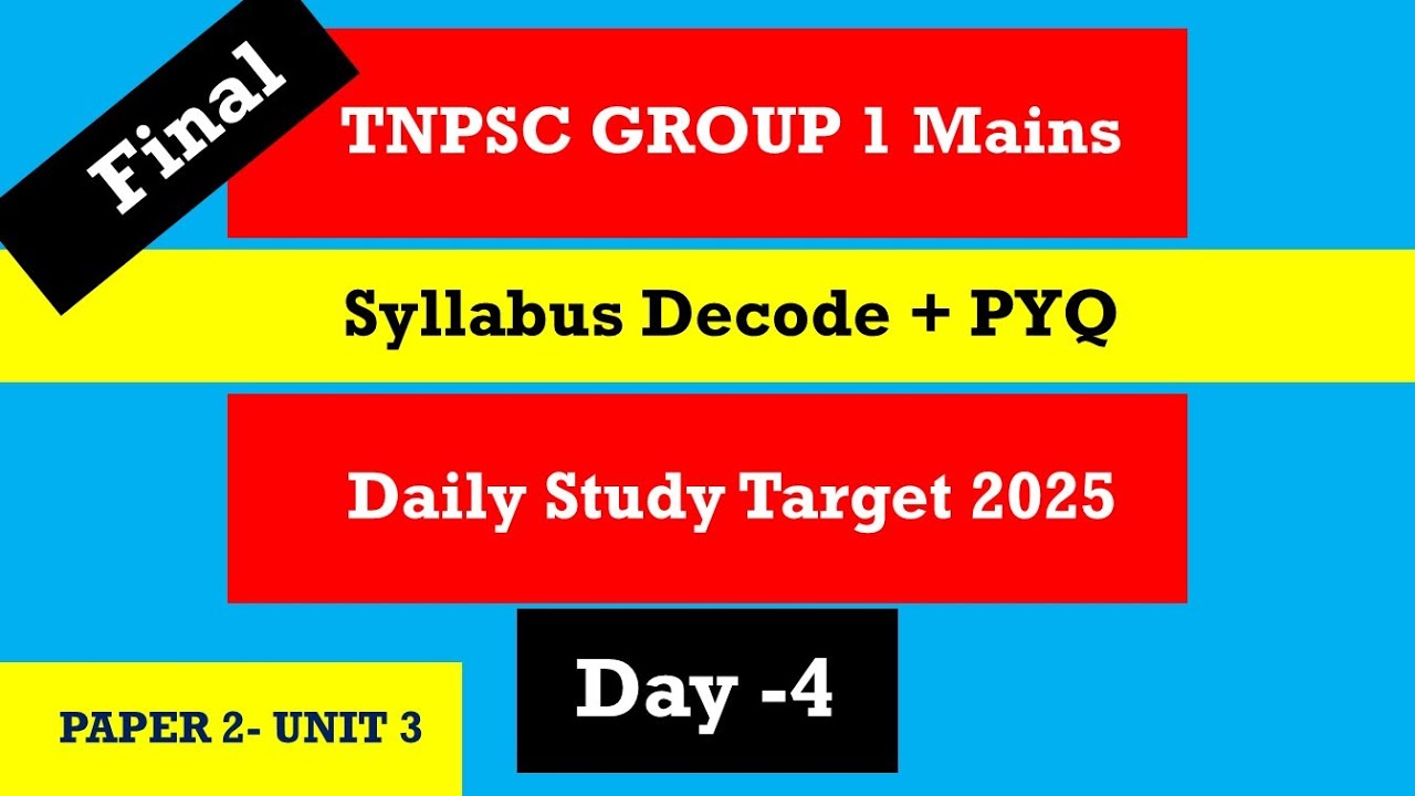 DAY 4 Group 1 Mains Daily Study Target Ethics and Integrity - YouTube