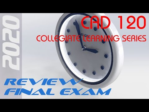 FINAL EXAM REVIEW SOLIDWORKS 2020 - YouTube
