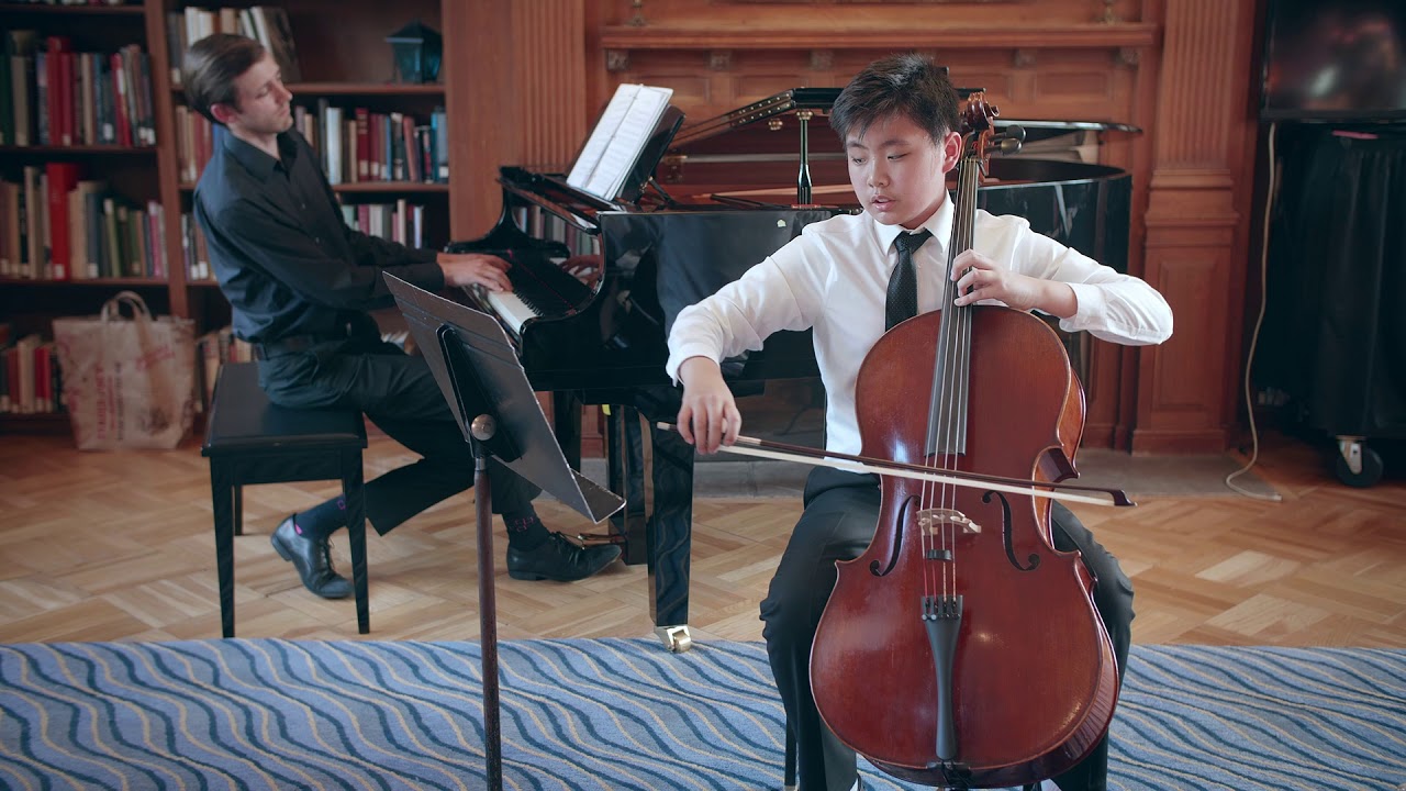 Aaron Liu, cello FWSH Quita - YouTube