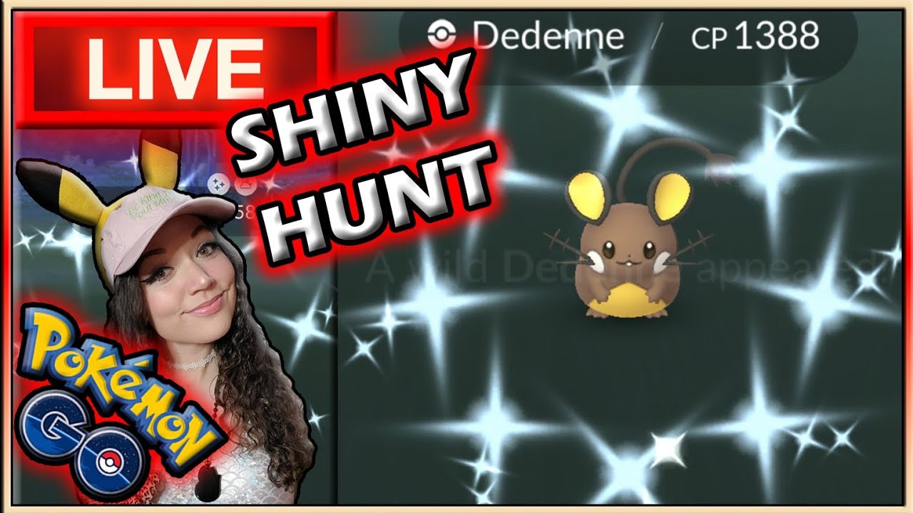 SHINY DEDENNE HUNT POKÉMON GO! - YouTube