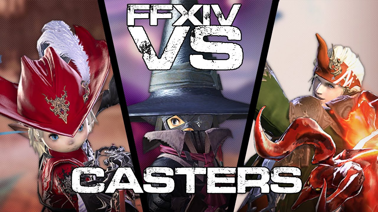 FFXIV VERSUS - Black Mage vs Red Mage vs Summoner (Endwalker, Caster ...