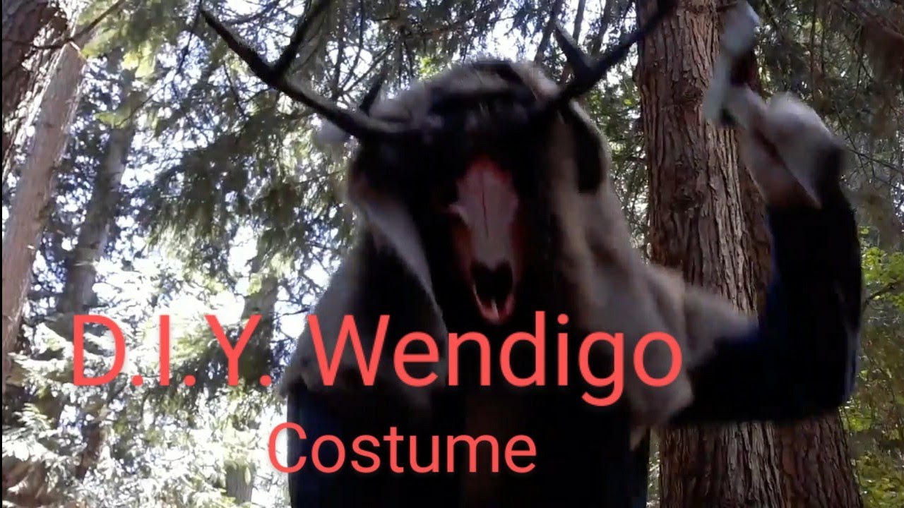Wendigo Costume With Paper Maché (Lost Tapes Inspired) - YouTube