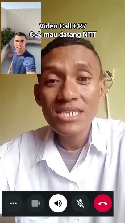 Video Call kk Cristiano Ronaldo CR7 #sorts #lucu #kabariaku #comedy #kabur_aja_dulu #ngakak ...