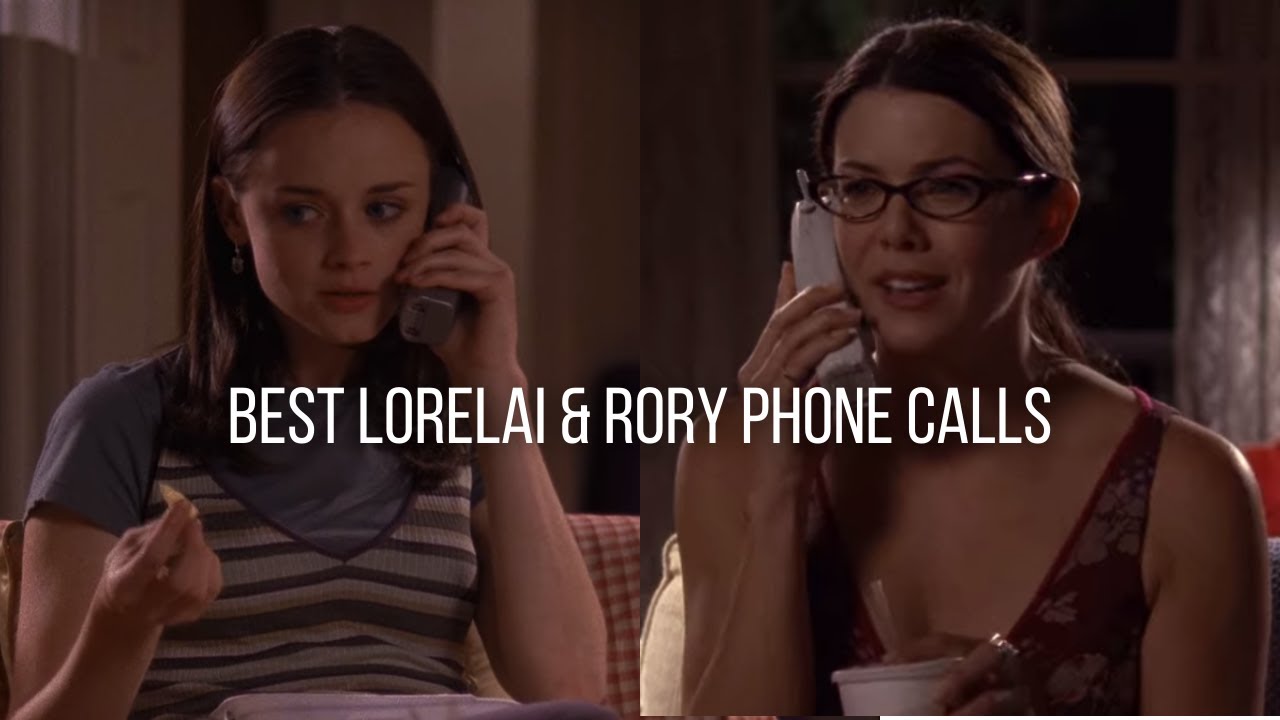 best lorelai & rory phone calls - YouTube