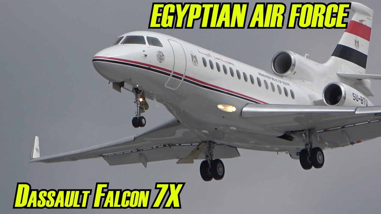 airplane Dassault Falcon 7X - YouTube