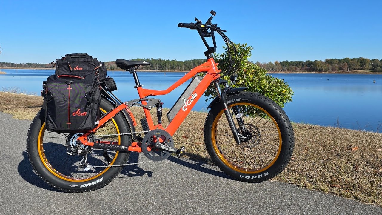 New 2024 Orange Five Star Ecells Ebike - YouTube