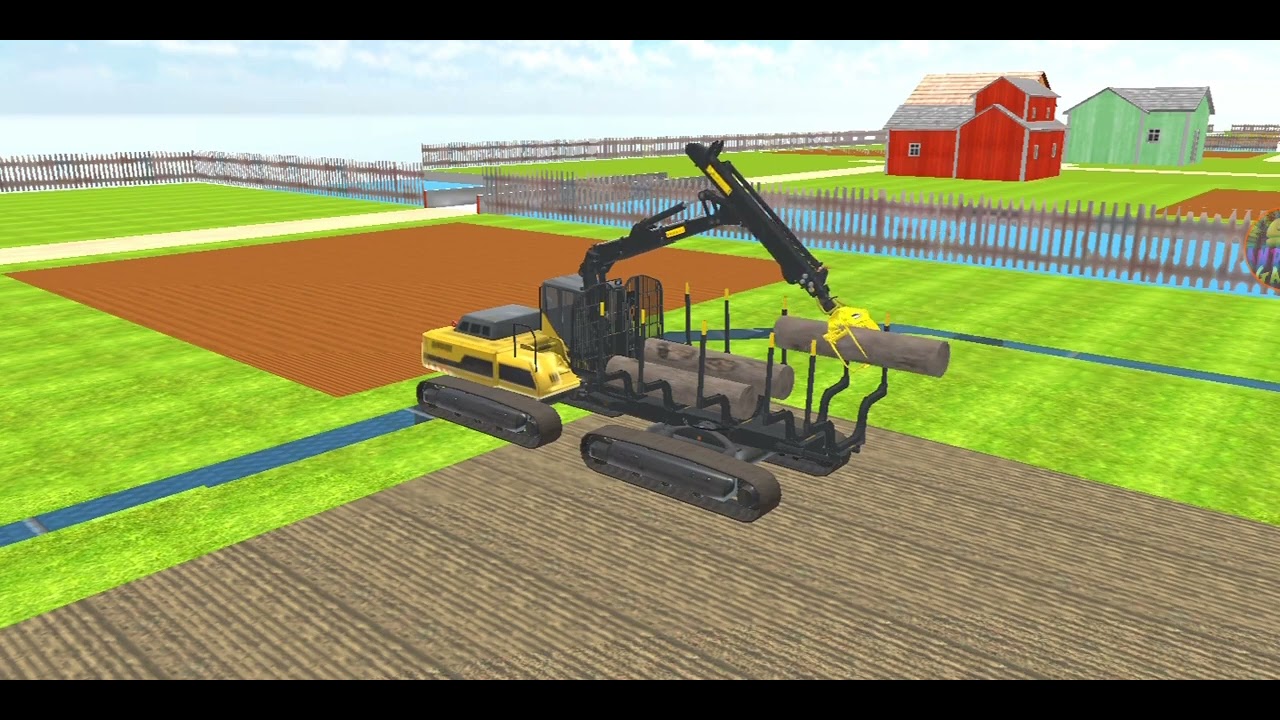 log transport simulator | level 11 completed | Timber mode :- Android ...