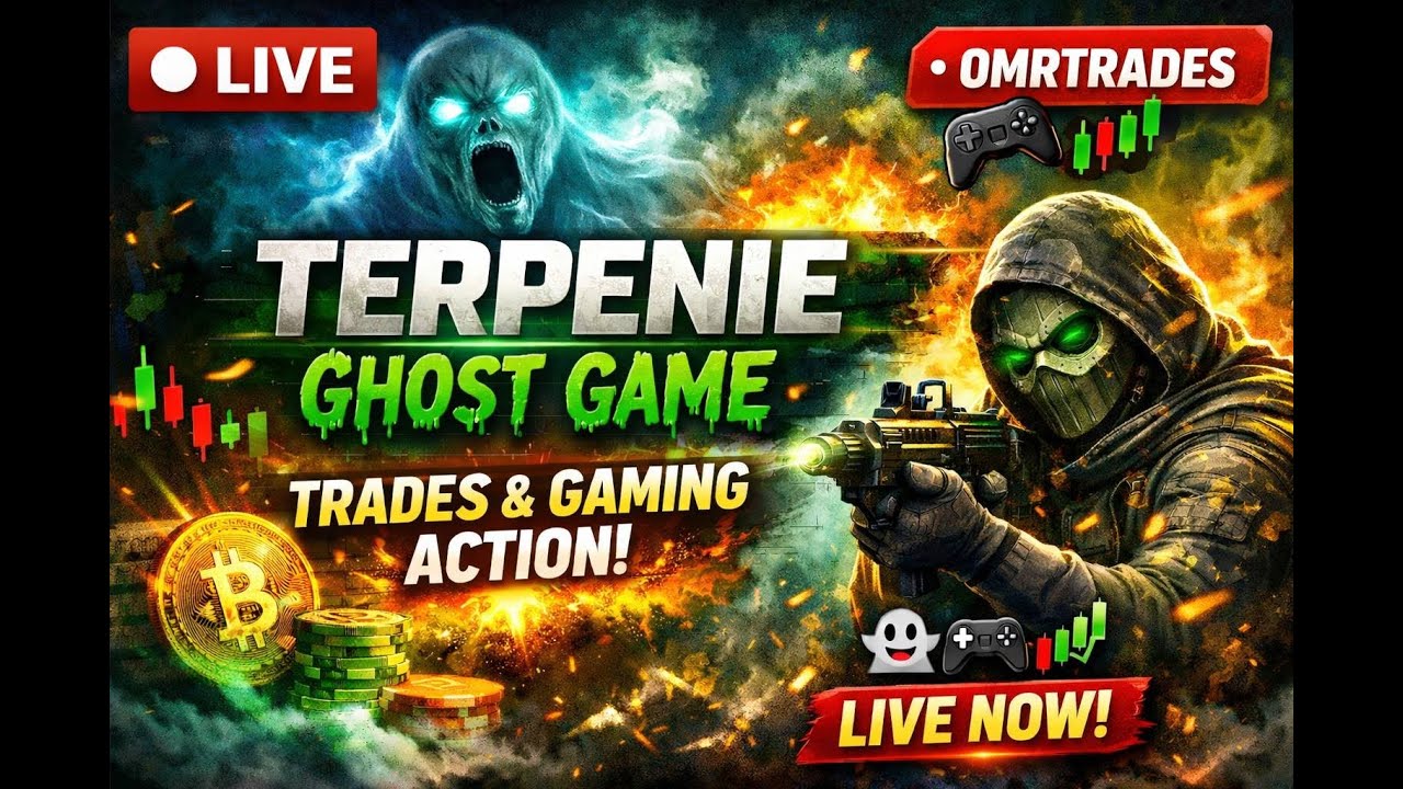LIVE 🔴 Terpenie Ghost Game 👻🎮 | Trades & Gaming Action | Real-Time ...