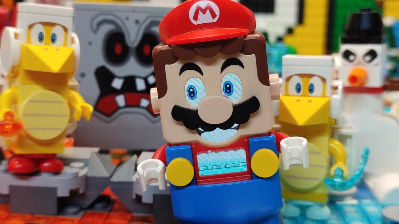 LEGO Mario best Fire and ICE MOC Crazy Madness - YouTube