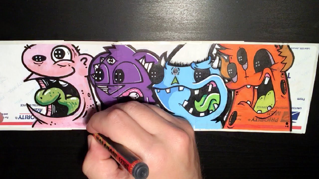 Button Eyes - Sticker Collaboration - YouTube