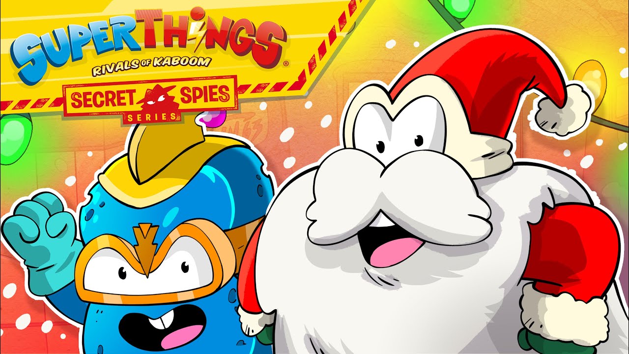 ⚡SUPERTHINGS EPISODES🎄 Bath Force saves CHRISTMAS |CARTOON SERIES for ...
