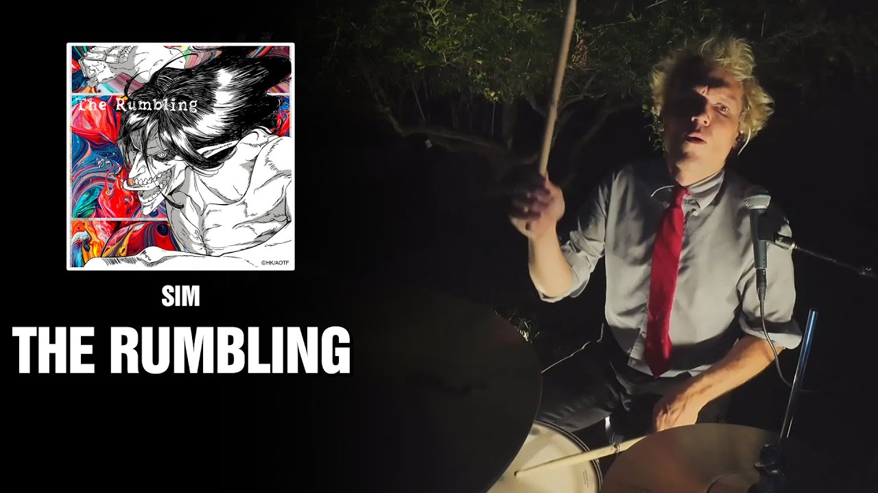 SiM - The Rumbling | Drum Cover [First Time Hearing] - YouTube
