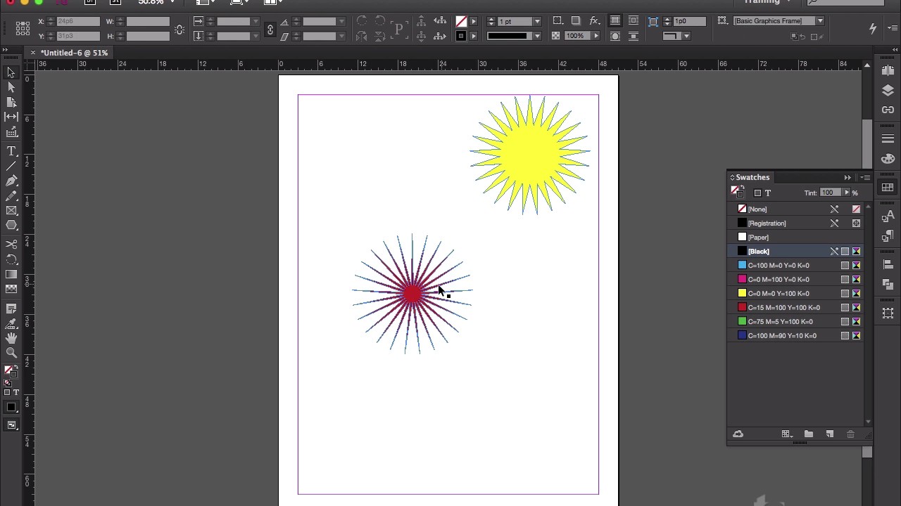 Drawing Starbursts and Seals - InDesign Tip of the Week - YouTube