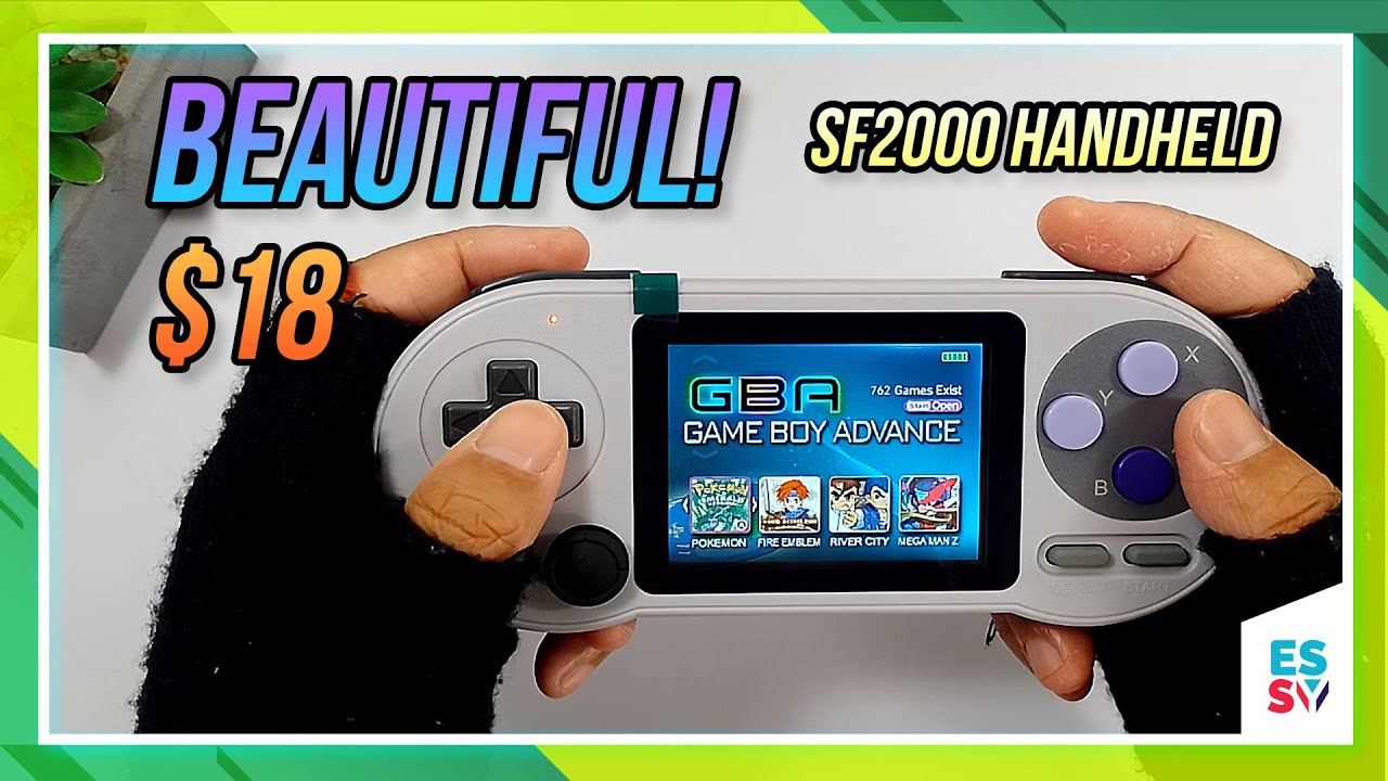 This $18 Data Frog SF2000 Handheld is Awesome! - YouTube