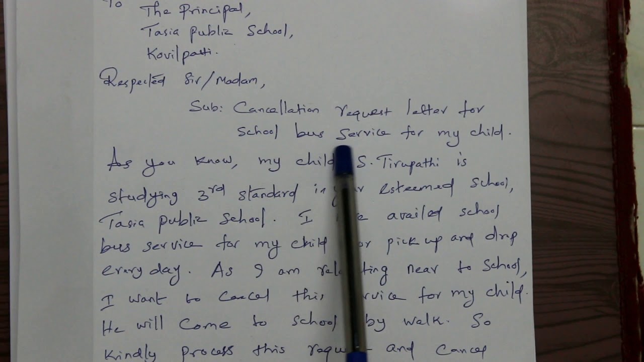 How To Write Request Letter To Cancel School Bus Pick Up Drop Service how-to-write-request-letter-to-cancel-school-bus-pick-up-drop-service