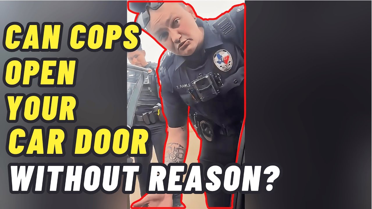 GET OUT OF MY CAR! TYRANT COP ILLEGALLY OPENS THE CAR DOOR WITHOUT ...