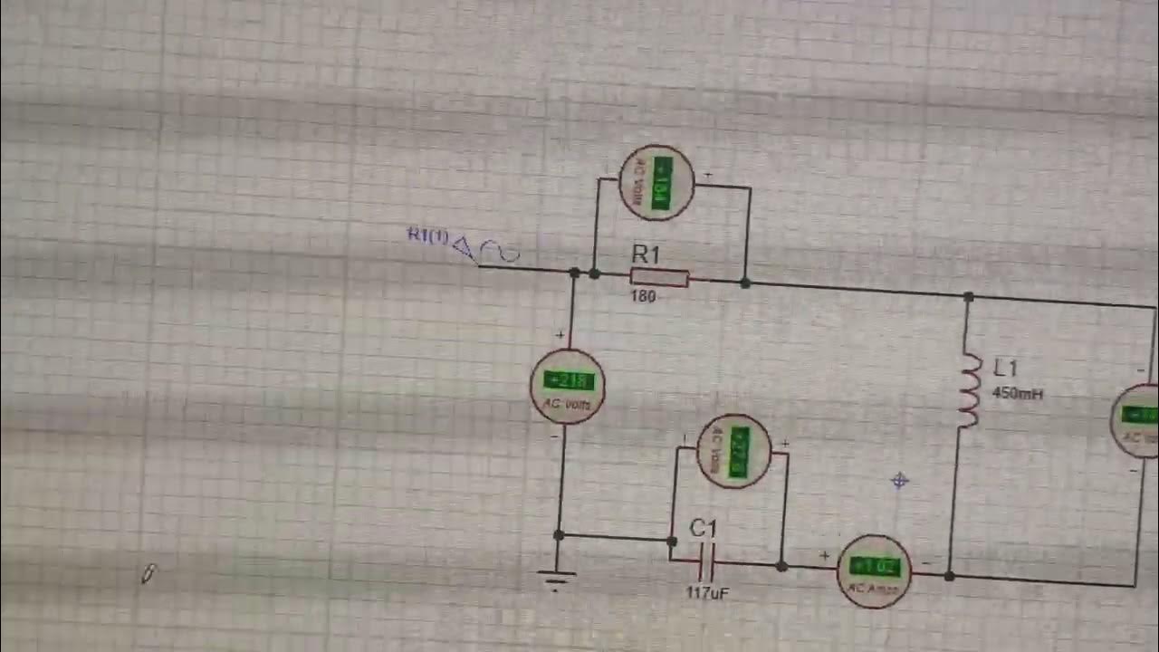 CIRCUITO RLC PROTEUS - YouTube