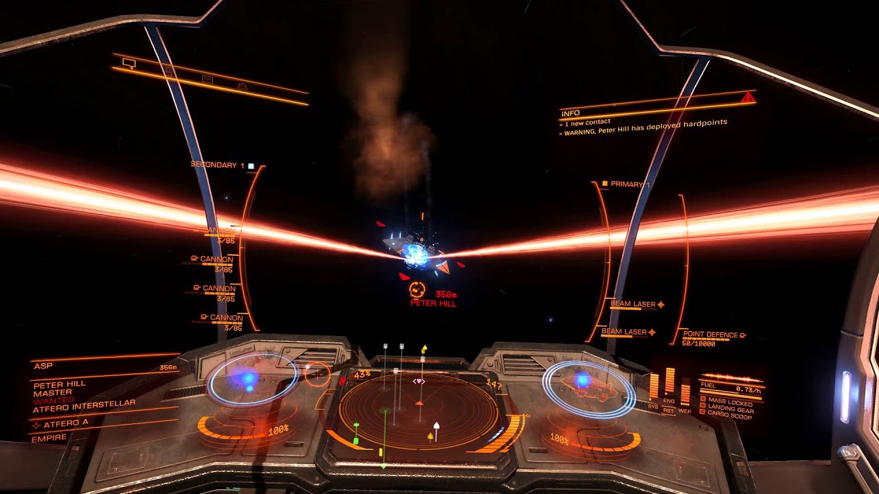 Elite: Dangerous - Nav Beacon Bounty Hunt - YouTube