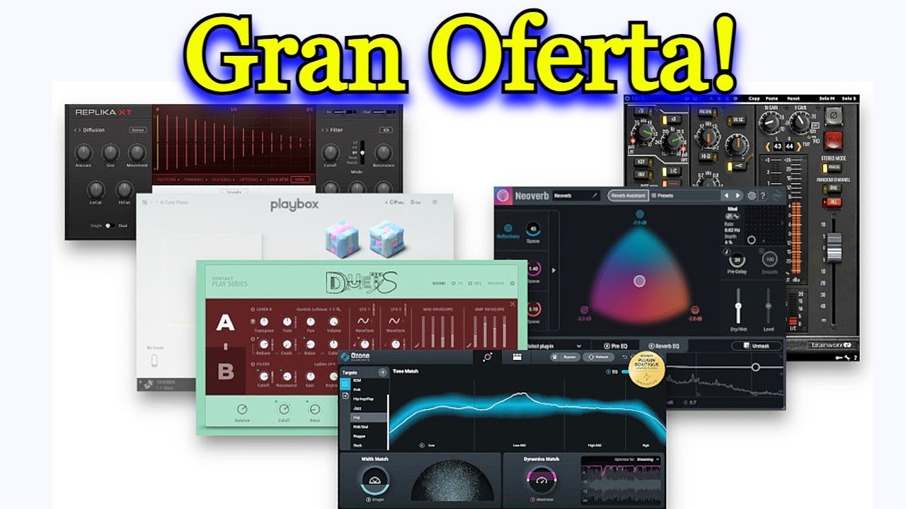 Izotope Music Essentials Bundle Gran Oferta - 6 Efectos e Instrumentos ...