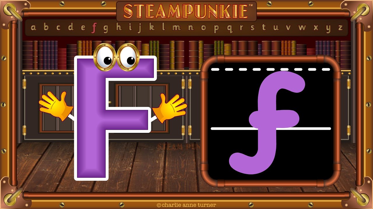 The Letter F Song - YouTube