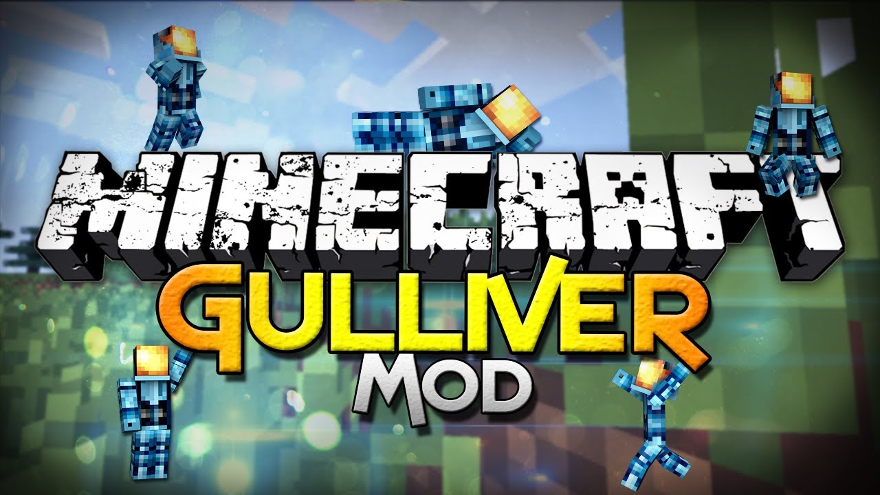 Minecraft: Gulliver Mod (Ensmallen Yourself!) - YouTube