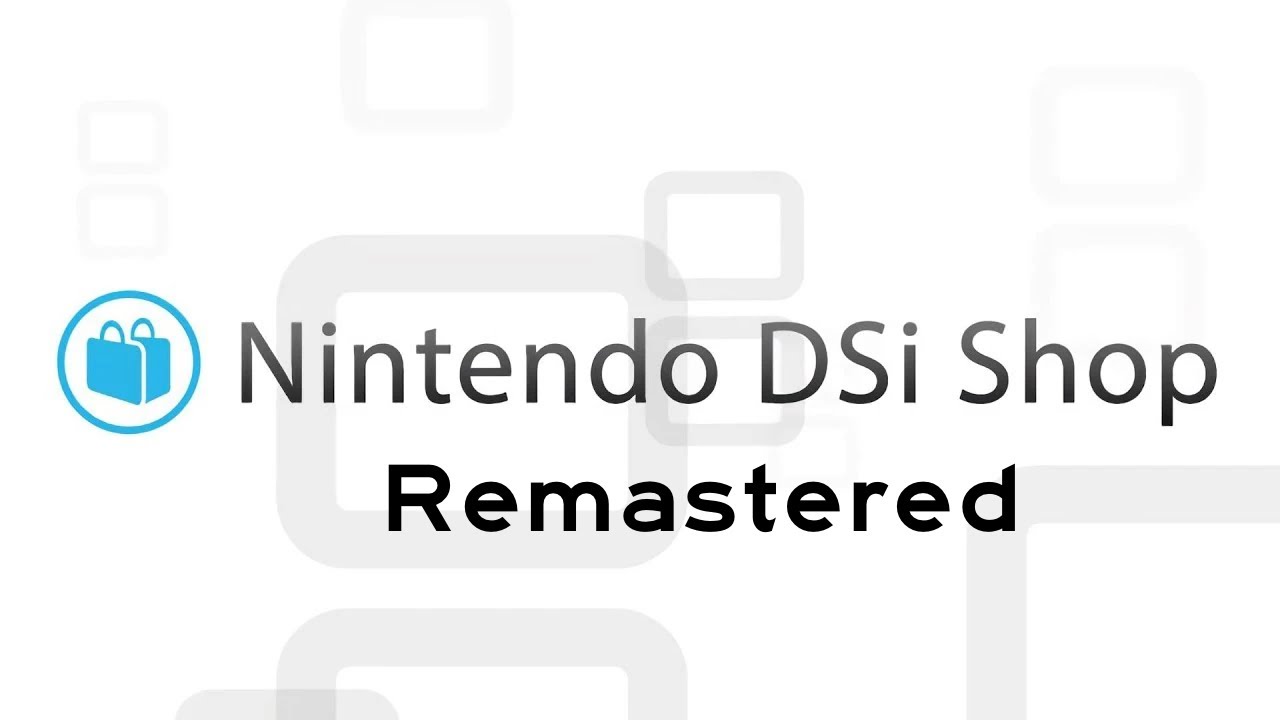 Nintendo Dsi Shop Theme (HQ Remaster) - YouTube