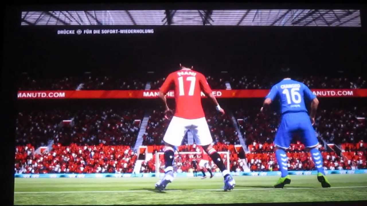 great goals by Nani and rooney on FIFA 12 - YouTube