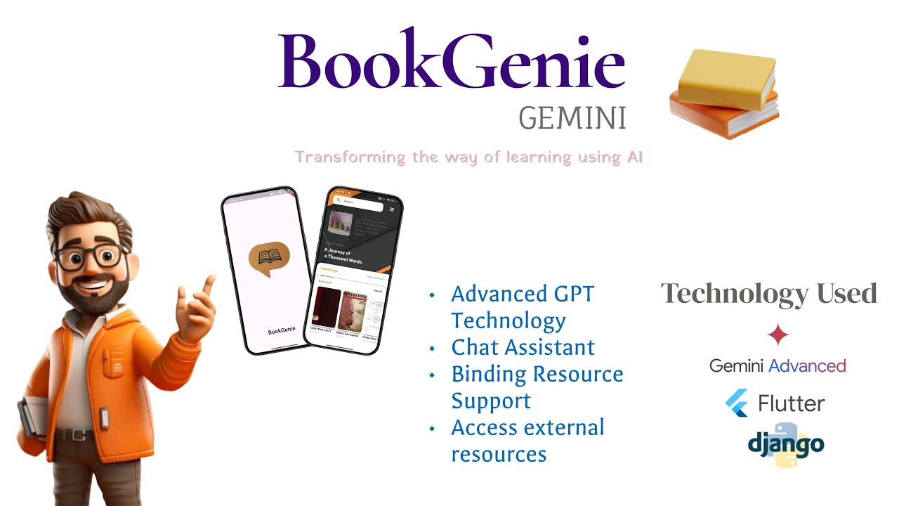 BookGenie || Gemini API Developer Competition Submission #buildwithgemini - YouTube