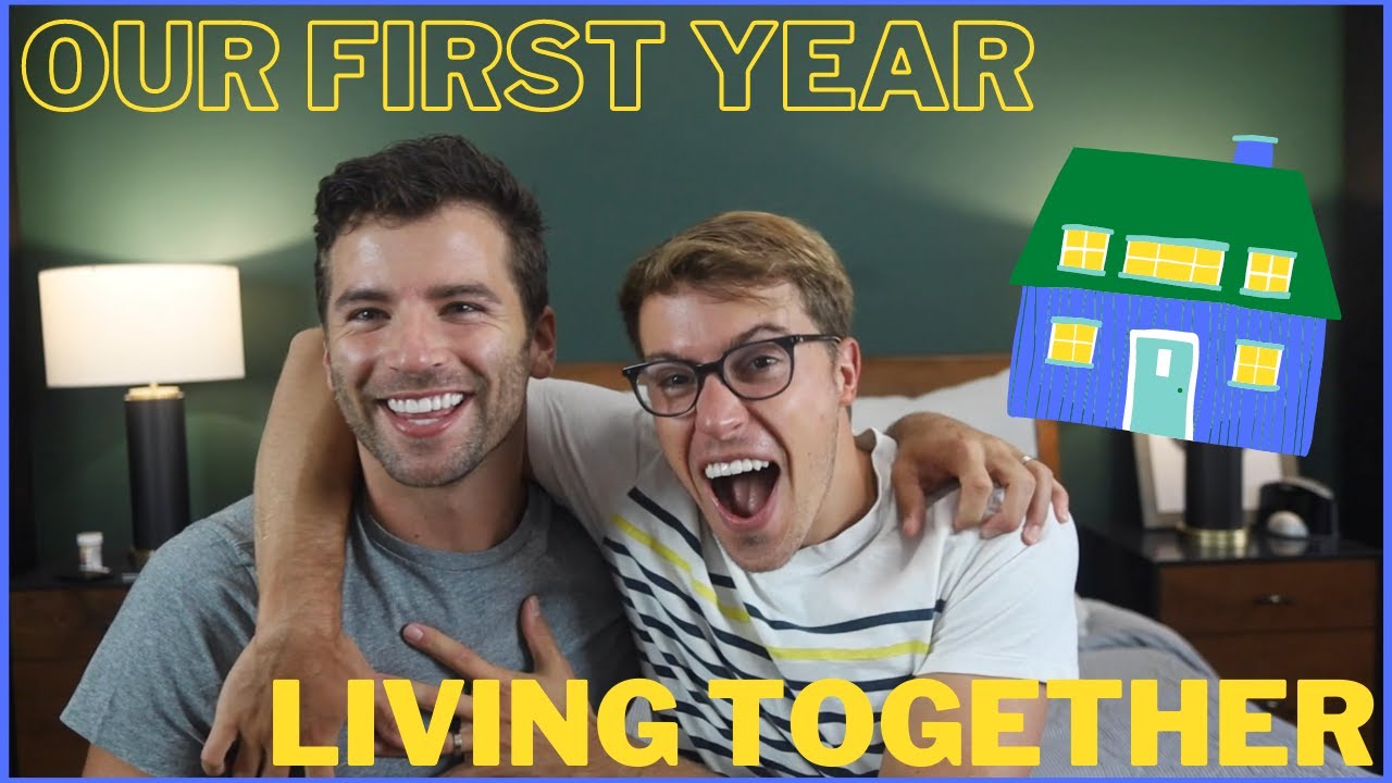 our first year living together (gay couple) | Taylor and Jeff - YouTube