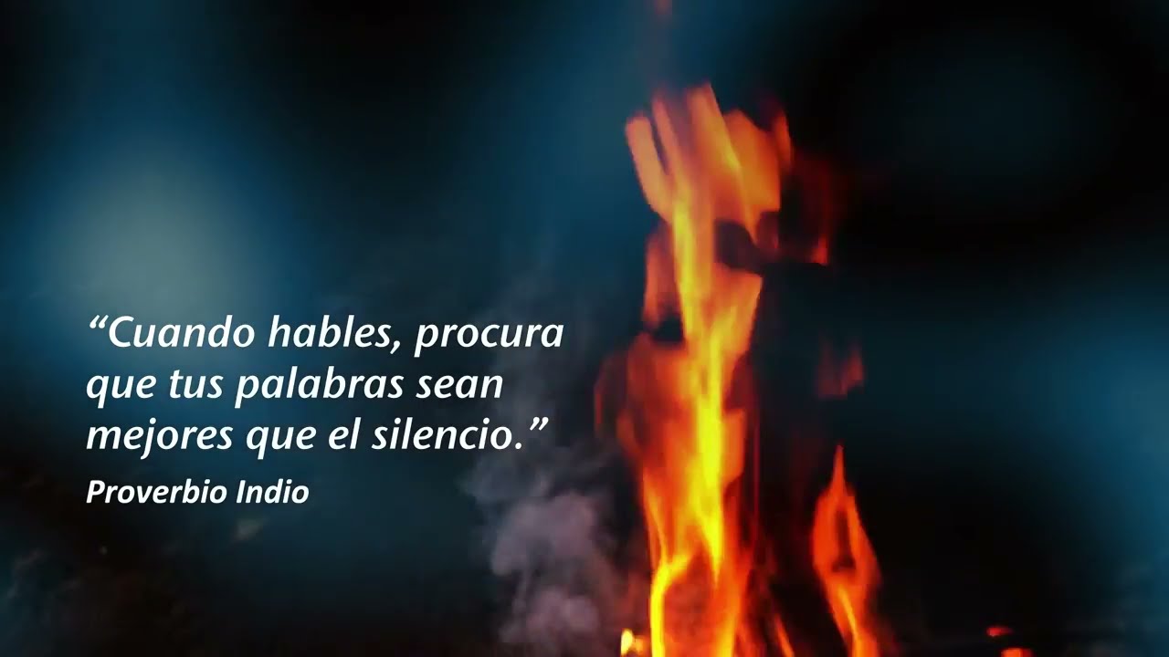 "Cuando hables, procura que tus palabras sean mejores que el silencio ...