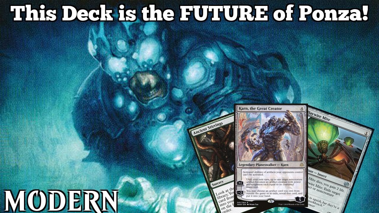 This Deck is the FUTURE of Ponza! | GR Control | BRO Modern | MTGO ...