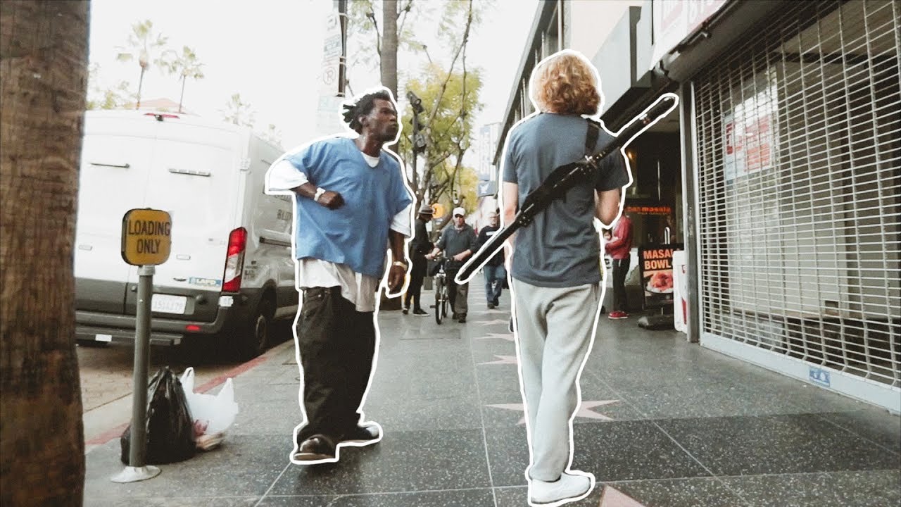 Crazy Homeless Man vs. Danny Duncan! - YouTube