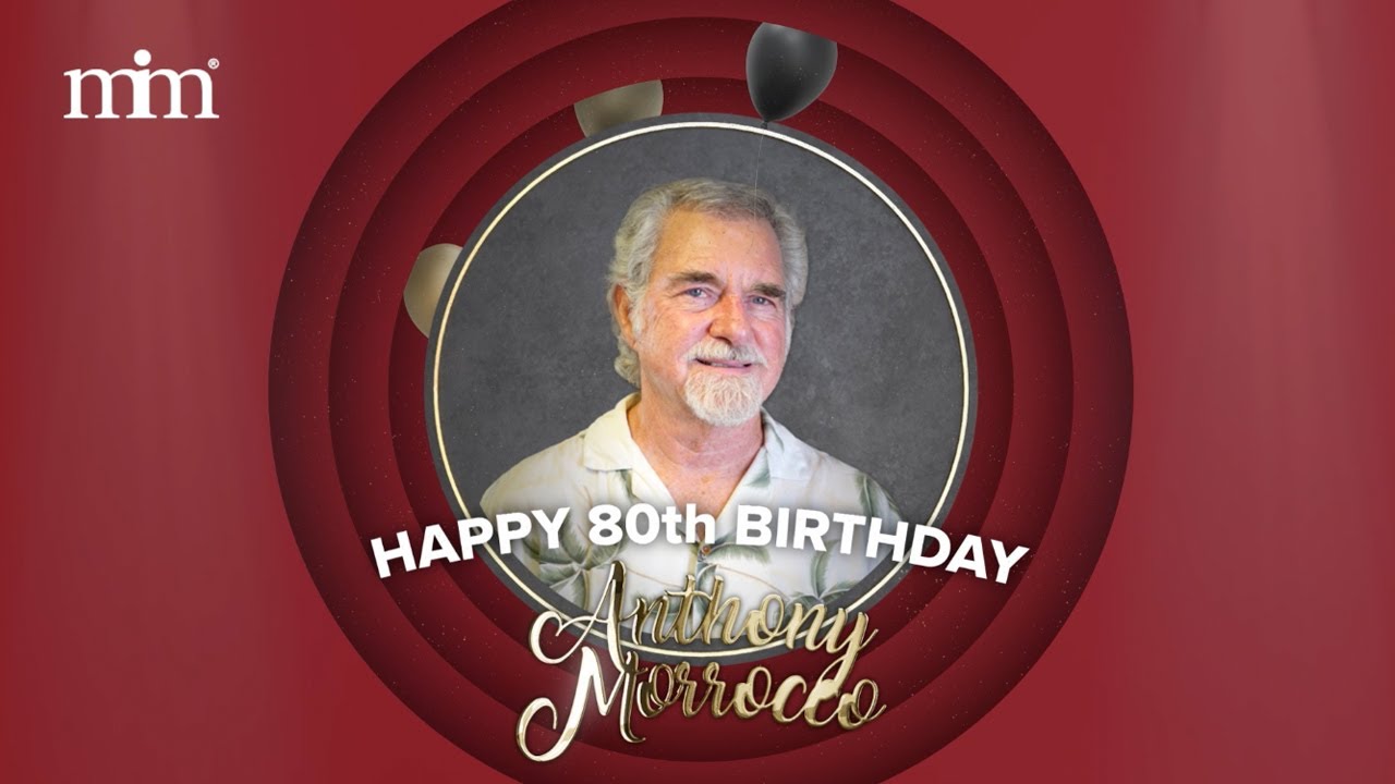 Happy 80th Birthday Anthony Morrocco! - YouTube