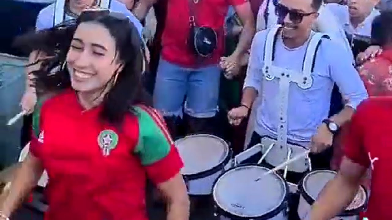 Large-scale celebrations erupted in Morocco, after Morocco defeated ...